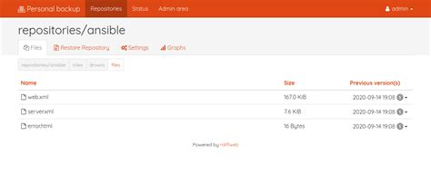 How To Dockerize Rdiff Backup With Web Interface Sleeplessbeastie S Notes