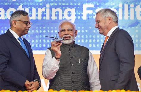 Pm Modi Lays Foundation Stone Of C 295 Aircraft Facility The Hindu