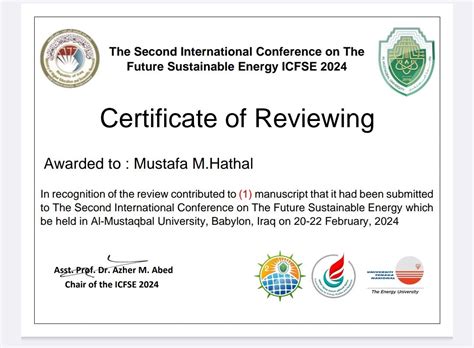 mustafa hathal on linkedin thanks for al mustaqbal university