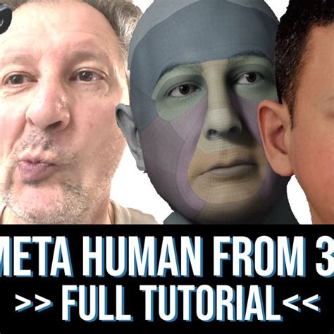 3d Scan Face And Import In Metahuman Creator Community Tutorial