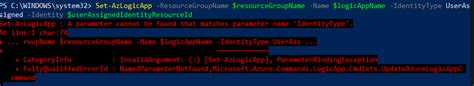 Associate User Assigned Managed Identity To Logic App Using Powershell