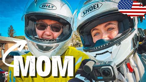 Moms First Motorcycle Ride YouTube