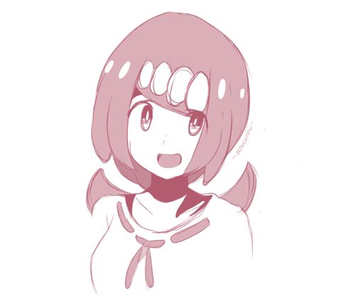 Pokemon Sun And Moon Sketch Lanas Mother By Chocomiru02 On Deviantart