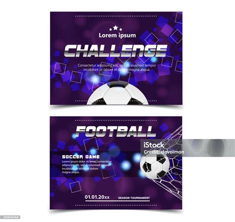 축구 포스터 디자인 벡터입니다 축구 공입니다 스포츠 바 프로 모션에 대 한 디자인입니다 대회 대회 전단지 디자인입니다 축구 클럽