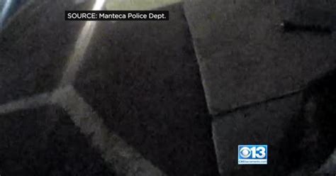 Manteca Police Release Body Cam Video Of Altercation Cbs Sacramento