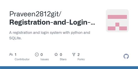 Registration And Login System Using Python Registration And Login