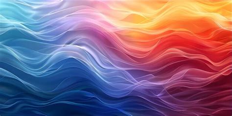 Premium Photo Smooth Transition Of Colors In A Rainbow Spectrum Waves
