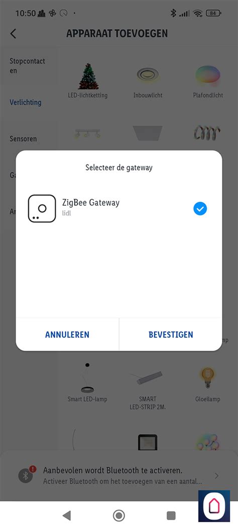 Lidl Smart Home Hub Smart LED Light Strip Liverno Lidl Zigbee