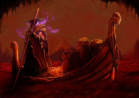 Artstation Charon Hades Fanart