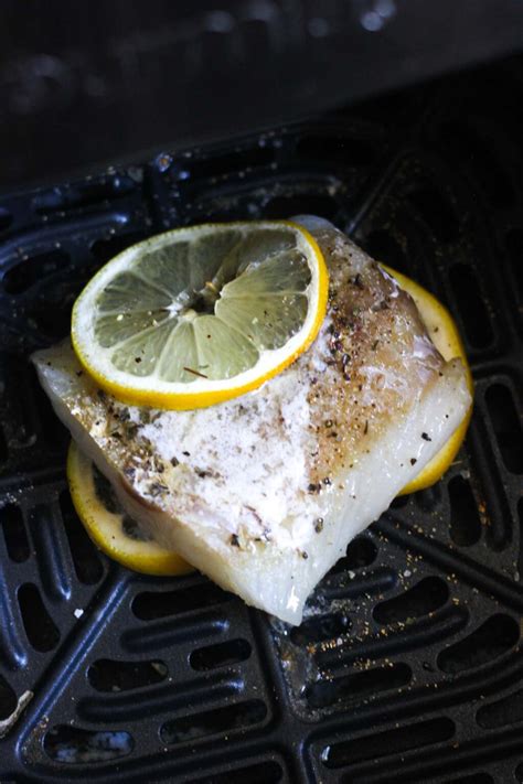 Healthy Air Fryer Lemon Cod Fillets Berryandmaple