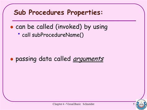 chapter 4 visual basic schneider ppt video online download