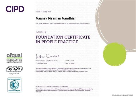 Excited To Share That Ive Successfully Completed My Cipd Level 3