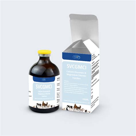 Veterinary Injectable Drugs Calcium Gluconate And Magnesium Chloride Injection