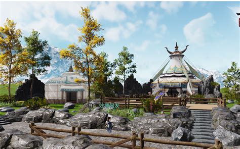 【超帅】《一梦江湖家园》自个儿家 新地皮你不能没有！太好看了哔哩哔哩bilibili