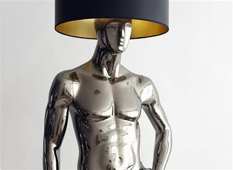 Lightbodies By Kilu Limited Edition Lamps With Male And Female Human