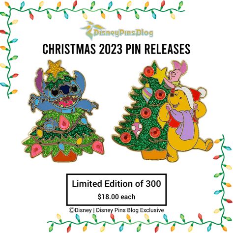 Christmas 2023 Disney Pin Releases At Dpb Store Disney Pins Blog