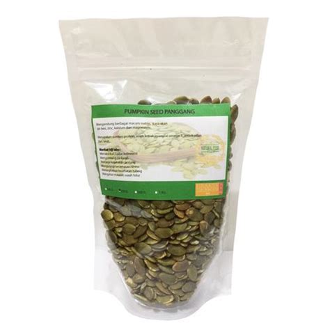 Jual Pumkin Seed Biji Labu Panggang 250 Gr Kab Tangerang Wiki