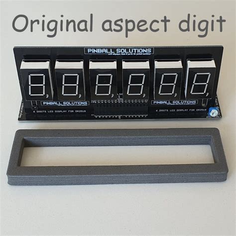 6 Digits Led Display For Bally Stern Pinball Machines Pinball Solutions