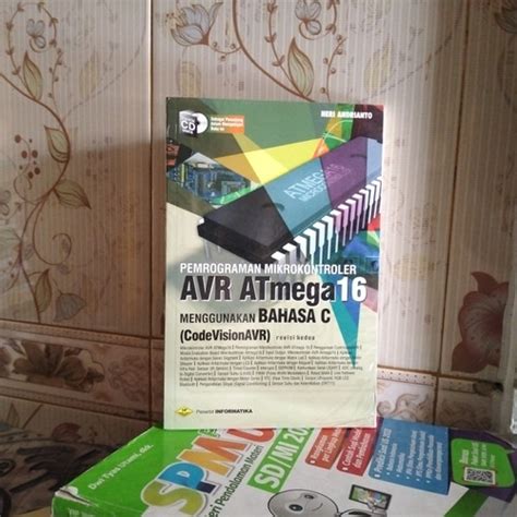 Jual Pemrograman Mikrokontroler Avr Atmega 16 Menggunakan Bahasa C Cd