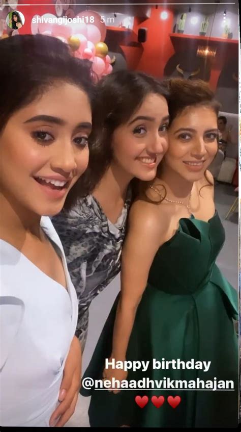 Shivangi Joshi And Ashnoor Kaur Look Sizzling Hot As They Party
