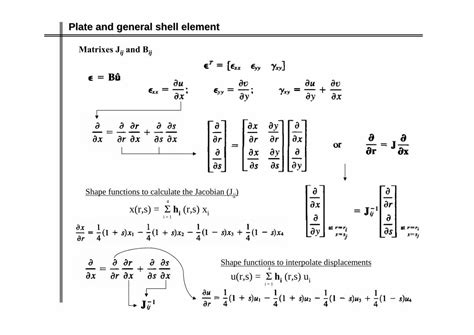 PDF Formulation And Calculation Of Isoparametric Finite Webarchiv Ethz Ch Ibk Emeritus Fa