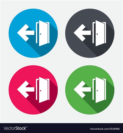 Exit Sign Icon 64525 Free Icons Library