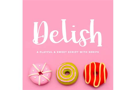 Delish Script Handlettered Font By Beck Mccormick Thehungryjpeg