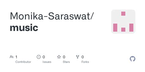 GitHub Monika Saraswat Music