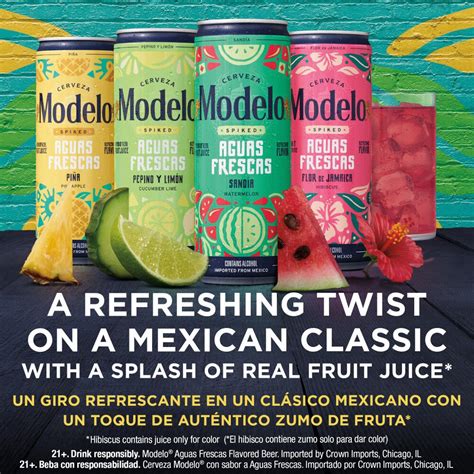 Modelo Spiked Aguas Frescas Variety Pack Flavored Malt 57 Off