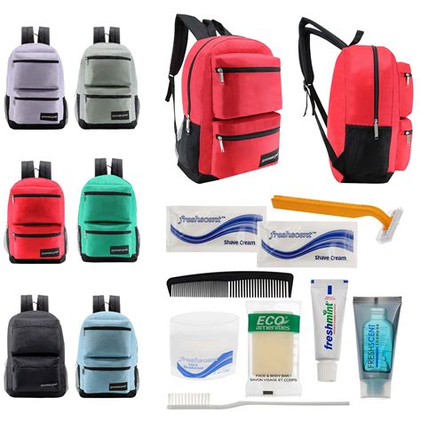 Bulk Homeless Care Package With Hygiene Kits