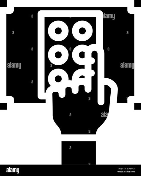 Accessibility Ux Ui Design Glyph Icon Vector Accessibility Ux Ui Design Sign Isolated Symbol