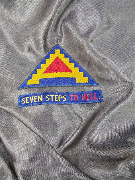 German Made Seventh Army Patch The War Front