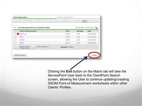 Ppt Self Sufficiency Outcomes Matrix Ssom Data Entry Workflow