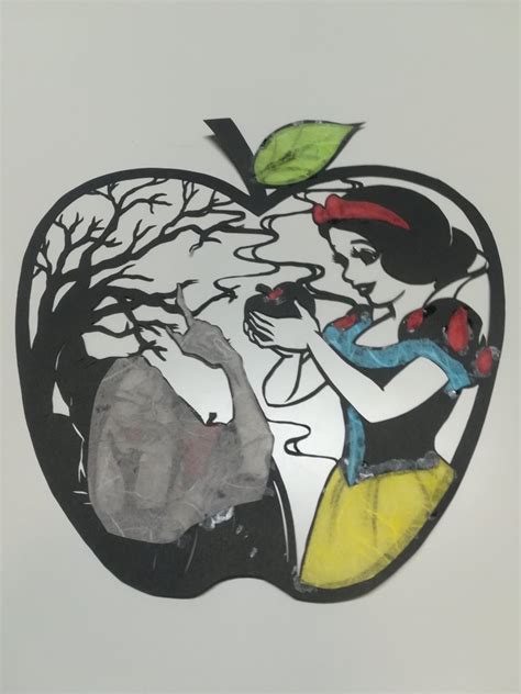切り絵 ♯9 白雪姫 のんの妄想日記