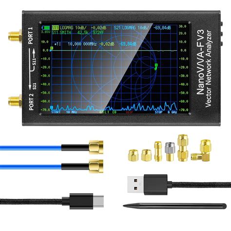Nanovna F V3 Vector Network Analyzer 43inch 1mhz6ghz Hf
