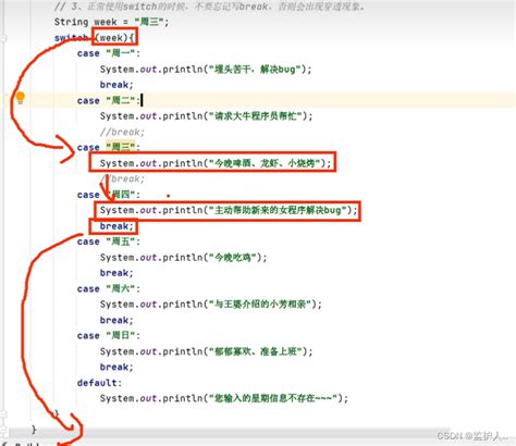 程序流程控制：if switch分支结构： 程序流程 switch csdn博客
