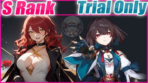 [pc] Hsr S Rank Tides Of War Weakness Assault Only Trial Characters Youtube