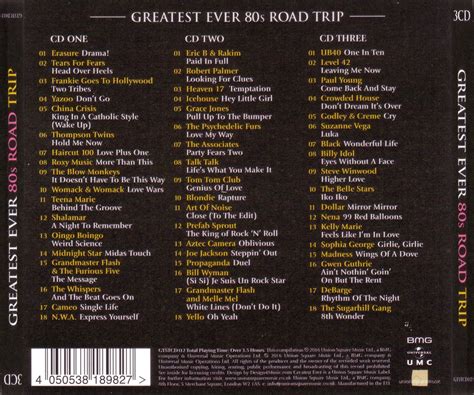 Release Greatest Ever 80s Road Trip” By Various Artists Cover Art