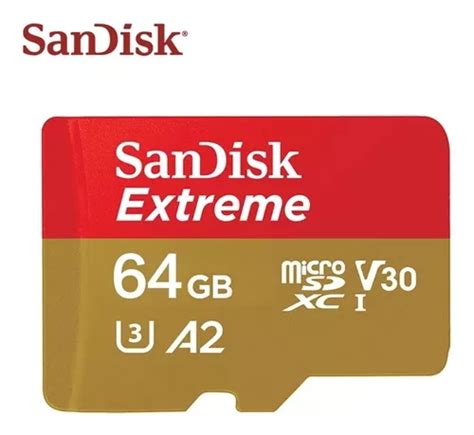 Tarjeta De Memoria Sandisk Extreme Micro SD GB V Drones K MercadoLibre