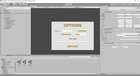 Unity After Creating The Build Of My Game Part Of The Ui Isnt