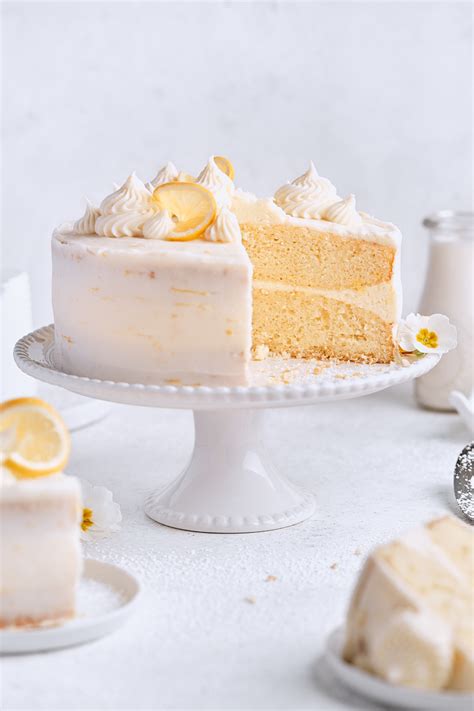 Lemon Layer Cake With Lemon Cream Cheese Frosting Tutti Dolci Baking