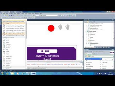 Kinect Lesson Update Text Box Kinect SDK Commercial V Ray Chambers