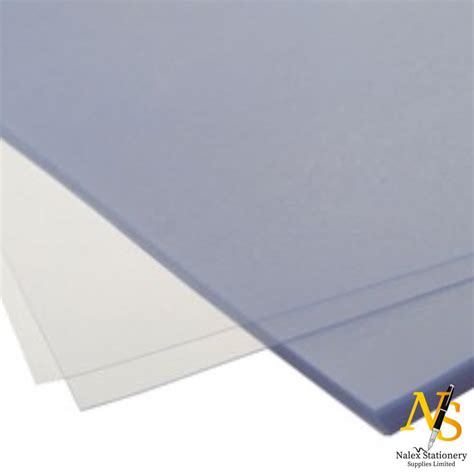 Binding Cover Clear Nalex Stationery