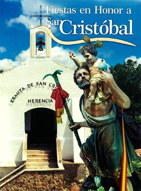 Programa de actos religiosos y festivos en honor a San Cristóbal