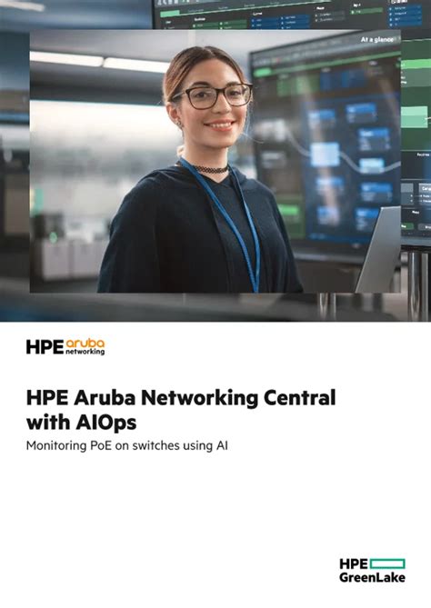 hpe aruba networking central with aiops