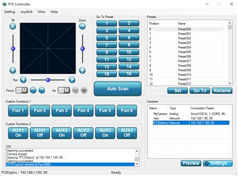 Ptz Controller User Manual Ptz Controller