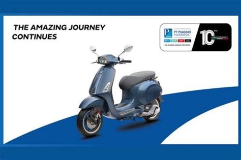 Model Vespa Bersolek Warna Baru Tampilan Tambah Atraktif