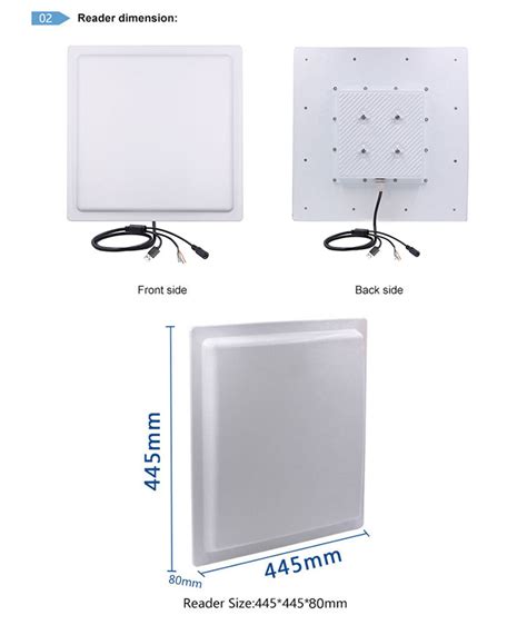 High Quality A Serial Uhf Long Range Rfid Reader 10 Meters Used For Smart Car Parking System