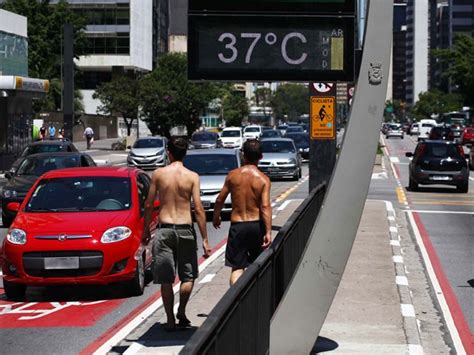 G1 Sp Tem Maior Temperatura Do Ano E Recorde Para O Mês De Fevereiro