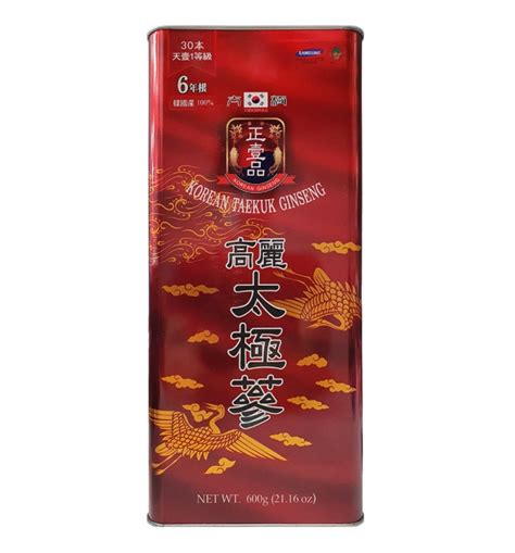 Daedong Korean Taekuk Ginseng 1st Class 30roots 600g Health Supplement